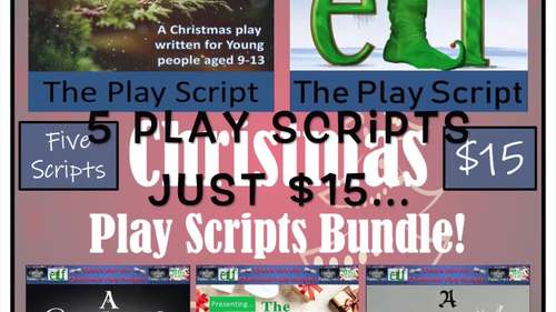 A Bundle of Five Christmas Play Scripts by Creative Primary Literacy