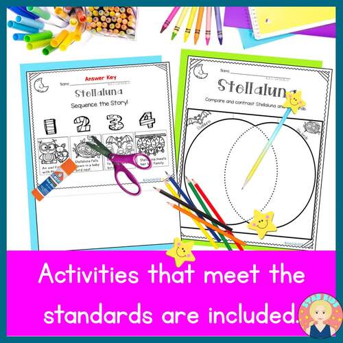 Book Companion for Stellaluna by Star Kids by Naomi | TPT