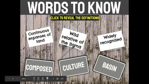 South America Interactive Google Slides™ Presentation - Geography ...