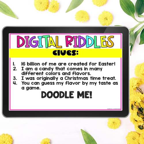 Morning Meeting Digital Games - EASTER - SPRING - Digital Fun Friday Games