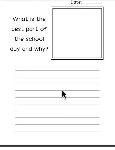 Persuasive Writing Journal with 5 Prompts by They Call Me Queen B