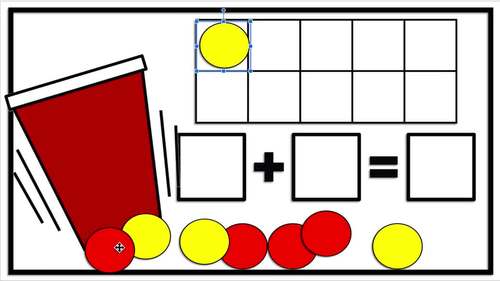 Interactive Shake and Spill Addition | Google™ Slides by Lollipops and ...