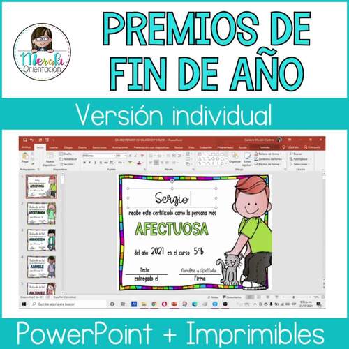CERTIFICADOS FIN DE AÑO, DIPLOMAS EDITABLES EN ESPAÑOL. PREK -5 ...