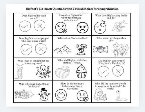 Valentines Day Book Comprehension Bundle! Pete the Cat, Love Monster ...
