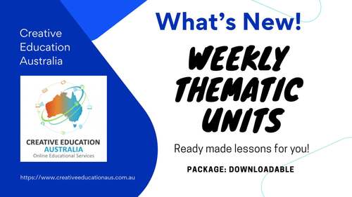 Year 1 Ocean Unit: Thematic Weekly Plan & Worksheets: Homeschool ...