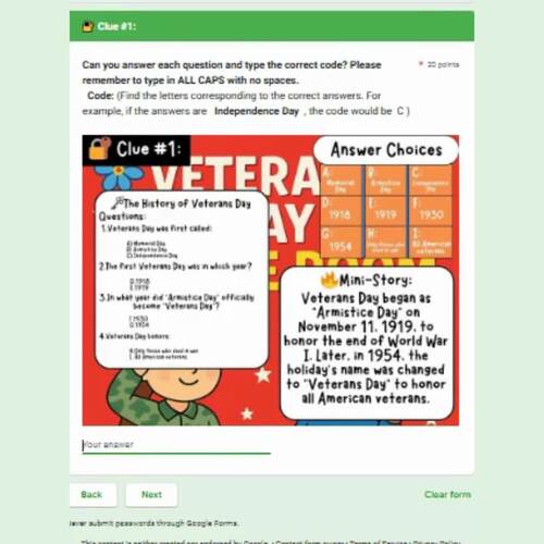 Veterans Day Escape Room | Reading Comprehension & History Puzzle Game ...