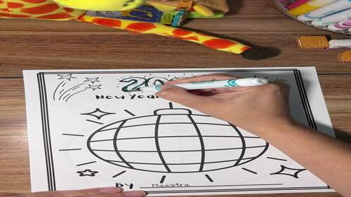 New Year's Activity 2025 by NuestroMundoBilingue23 | TPT