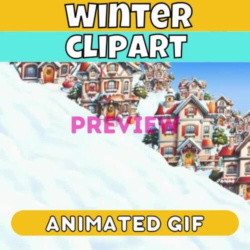 Simple Winter themed Clipart Animated Images (Gifs) by Teachers ...