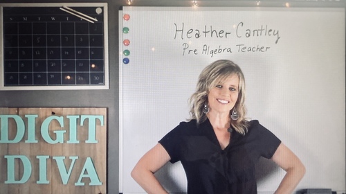 Algebraic Expressions Tutorial Video w/The Digit Diva by Heather Cantley