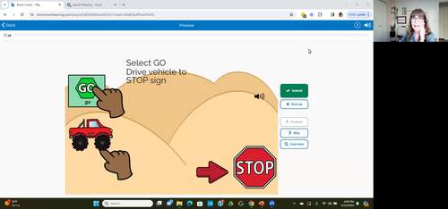 Boom Cards™ AAC Core Vocab Words Go, Stop for AAC Activities, Speech ...