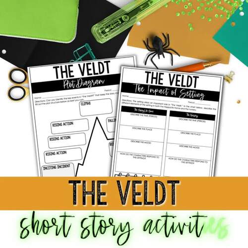 The Veldt by Ray Bradbury - Dystopian Short Story Activities & Worksheets