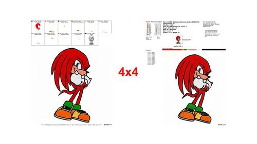 Sonic The Hedgehog Characters Knuckles The Echidna And Miles Tails ...