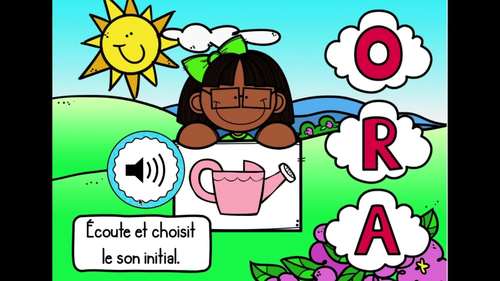 French Boom Cards - Seasons Bundle - Beginning Sounds/Son Initial