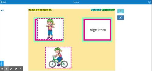 Spanish Sequencing Events Boom Cards 2 to 6 steps digital resource