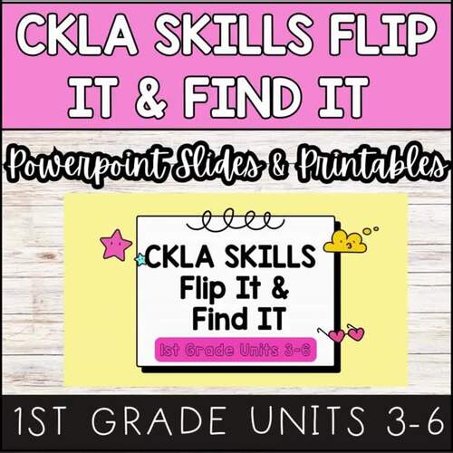 CKLA Skills 1st Grade Units 3-6 | Tricky Word Game & | PPT Slides ...