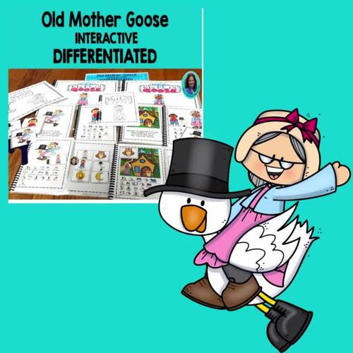Old Mother Goose Interactive Adapted Nursery Rhyme | TPT