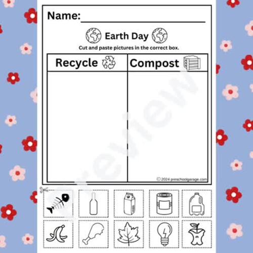 Earth Day Bundle by Preschool Garage | TPT