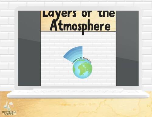 Layers of the Atmosphere Worksheets | Review & Student-Led Research | DL