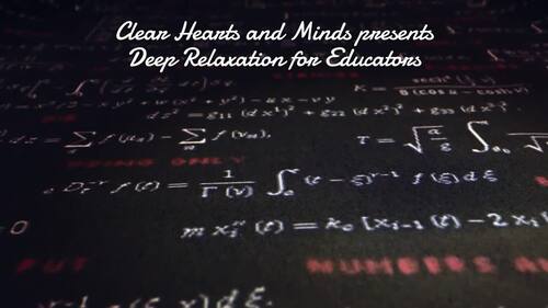 Deep Relaxation for Educators by debbie redlin | TPT