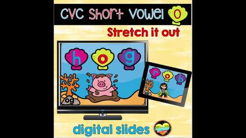 CVC Short Vowel Letter O Power Point | TPT