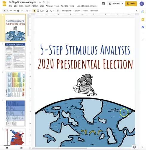 2020 Election Maps: 5-Step Map Analysis for the AP Human Geography ...