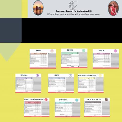 Sensory Details Autism Helper Kids with ADHD Processing Disorder ...