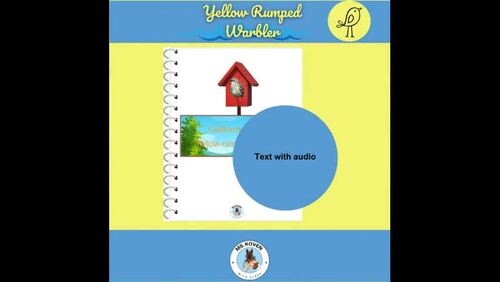 California Bird Study: The Yellow-rumped Warbler, 5th/6th Grade | TPT