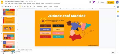 Virtual Field Trip Madrid Spain for Spanish Class by Llearning Llama