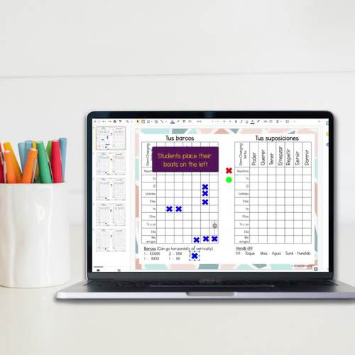 Spanish Stem Changing Verb Game | 4 Games by La Maestra McH | TPT