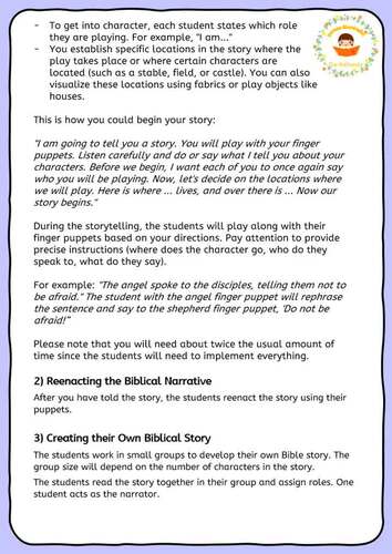 Jonah and the Whale - Bible Story - finger puppets by Die Relitante