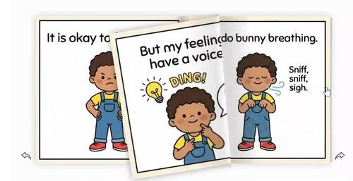 My Feelings Have a Voice Social Story | Using Words & I Statements PreK-2