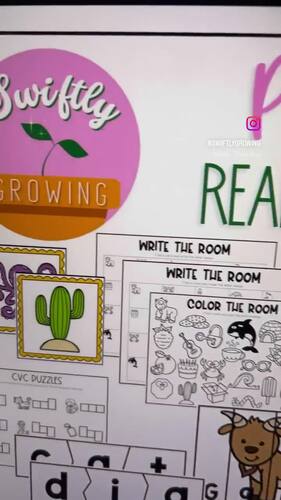 Pumpkin Reading Centers, CKLA Supplement Unit 3 by Swiftly Growing