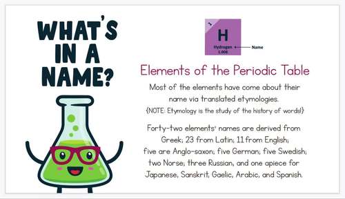 Periodic Table of Elements Digital Lessons | 3 Ready-To-Teach Science ...