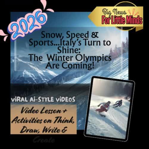 2026 Winter Olympics (Milano Cortina, Italy) Video Lesson & Extended ...