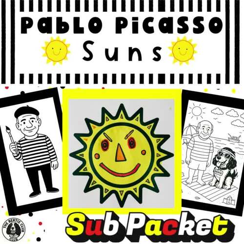 Pablo Picasso Art Project-Hispanic Heritage Month Art Lesson by The ...