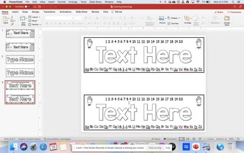 Coloring Name Tag | Editable | Smiley Face | Name Plate by Toni Teaches