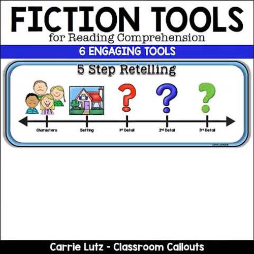 Elements of Fiction for Reading Comprehension - Story Elements | TpT