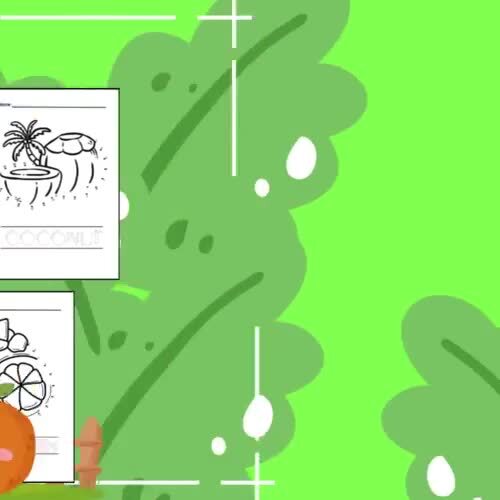 Fruit Dot to Dot Worksheets 32 A4 Pages/Trace Words&coloring/ Preschool ...