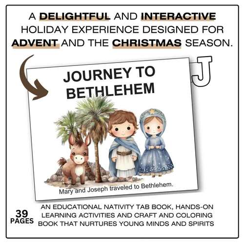 THE MIRACLE AT CHRISTMAS: A Nativity Birth of JESUS Tab Book by RFTS ...