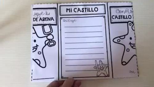 End of the year Craft in Spanish | Summer Craft | Actividad escritura ...