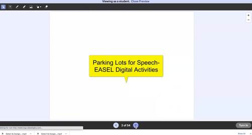 Articulation Activities Parking lots Progress Monitoring Speech Therapy
