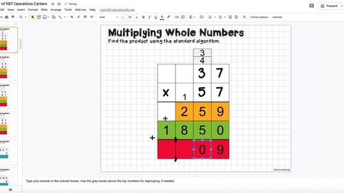 Whole Number & Decimal Operations 5th Grade Google Slides by Kristin ...