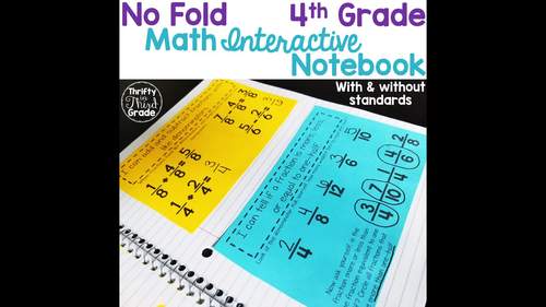 4th Grade Math Interactive Notebook by Thrifty in Third Grade by Cassie ...
