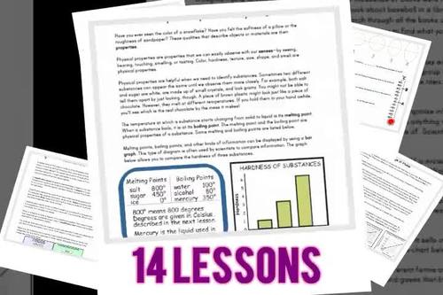 Physical Science Reading Comprehension Passages and Questions Bundle ...