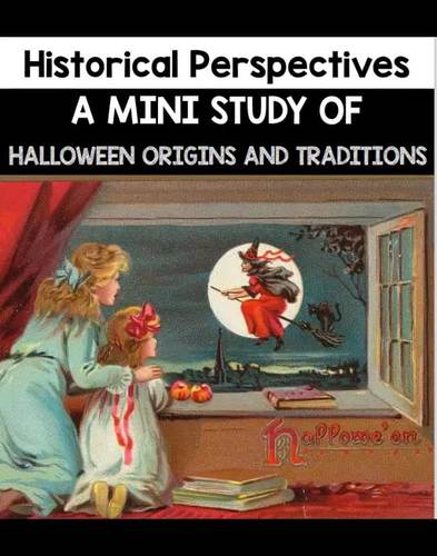 History of Halloween Traditions Social Studies & Reading Activities GR 3-6