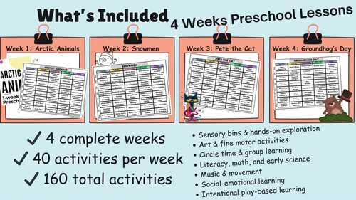 January Curriculum Bundle by VIP Kinder College- Abby Noblitt | TPT