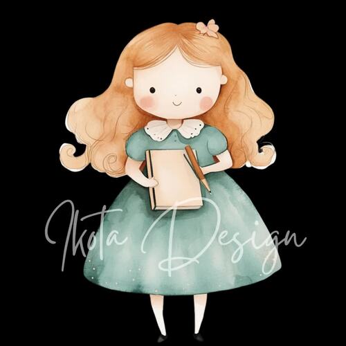 Good Wives Classic Children Story Book Clipart by Ikota Design | TPT