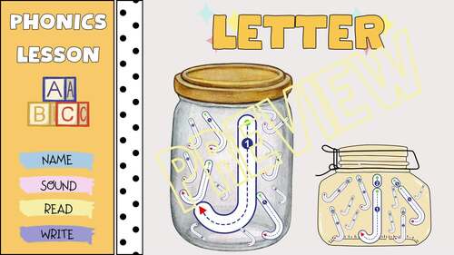 Phonics Letter 'J' 'j' - Complete Workshop Model PowerPoint Lesson