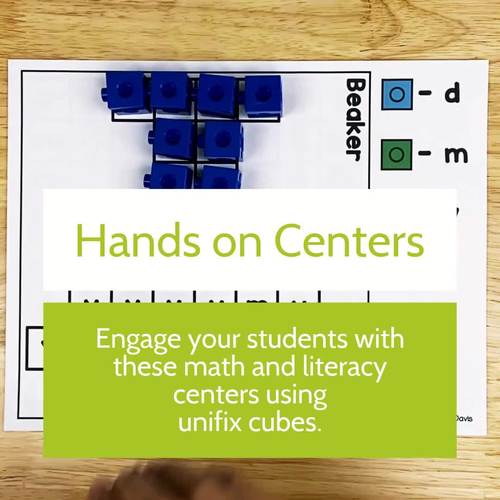 Beginning of the Year Activities Kindergarten Centers Alphabet Numbers ...