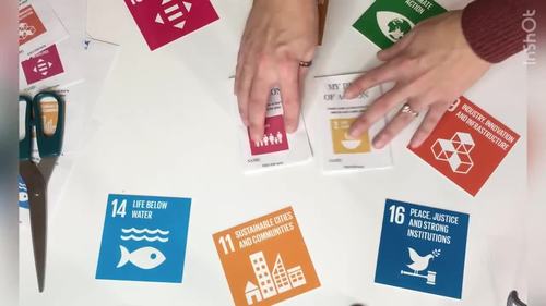 No Poverty (SDG 1) Take Action Mini Foldable Booklet by STEM Tactics